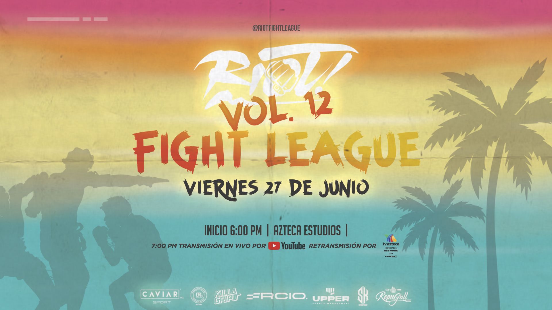 Riot Fight League | Liga de Artes Marciales Mixtas en México